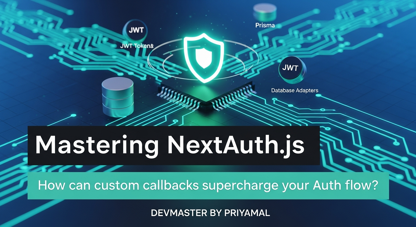 NextAuth.js Custom Callbacks & Adapters | Prisma Integration | Sinhala Guide