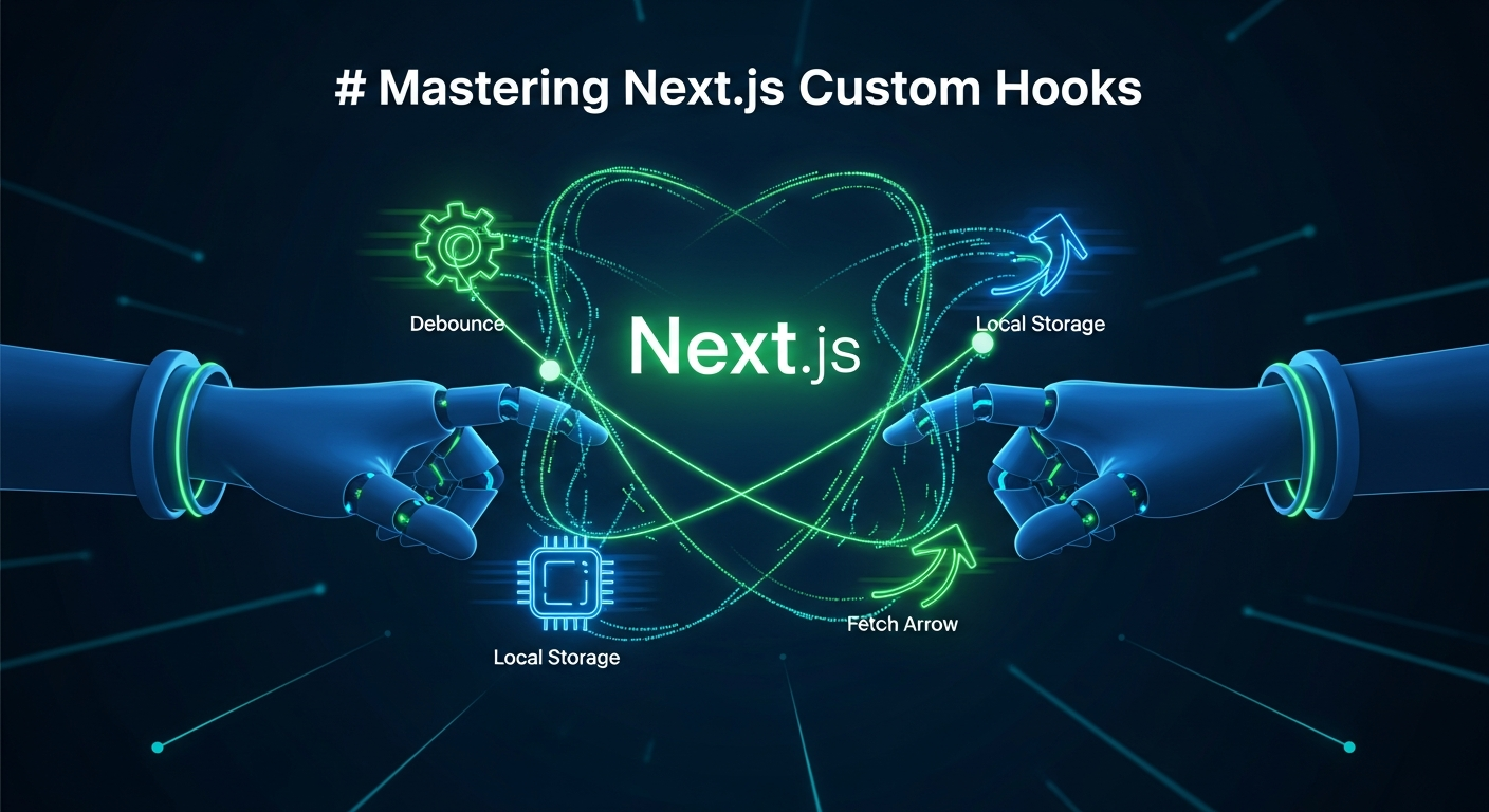 Next.js Custom Hooks Guide - සිංහලෙන් | React Development